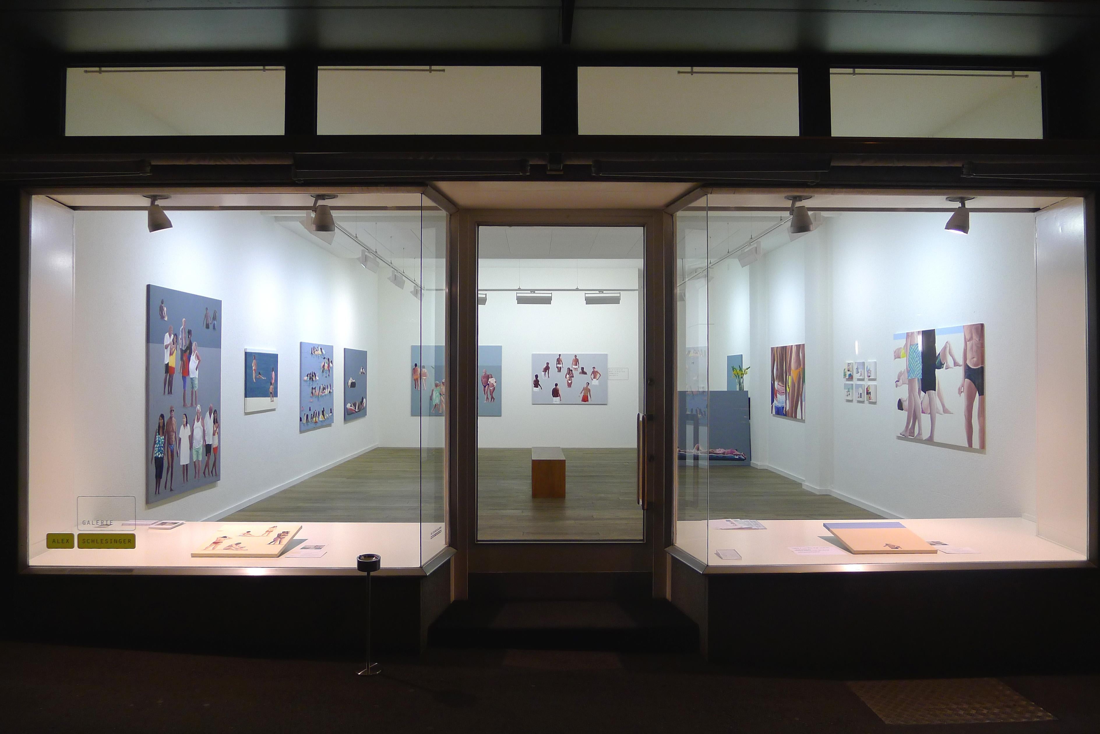 Julita Malinowska - Tourism - Large Format Painting, Modern Figurative ...