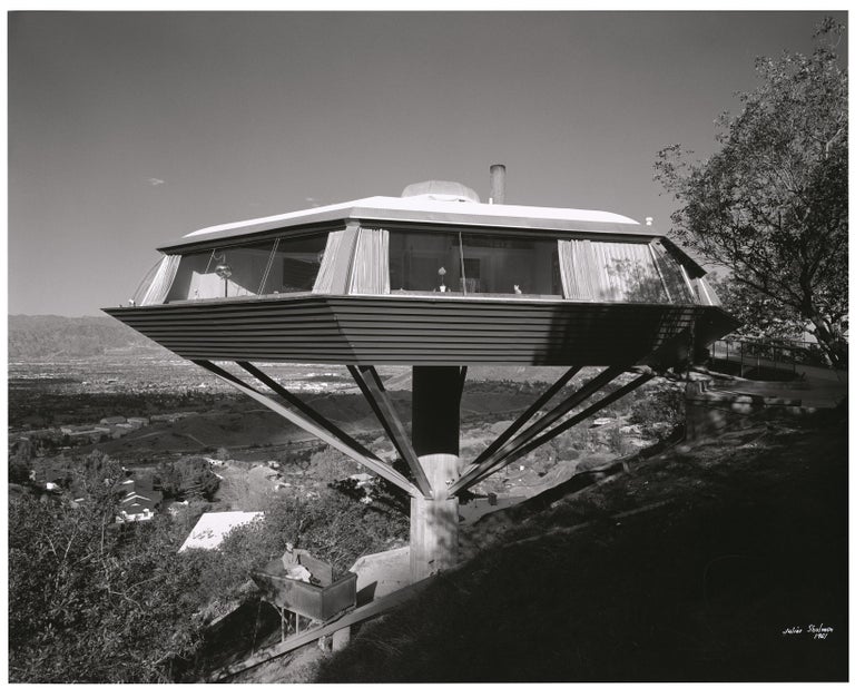 Julius Shulman - Lautner Malin Residence (Chemosphere), Hollywood, en ...