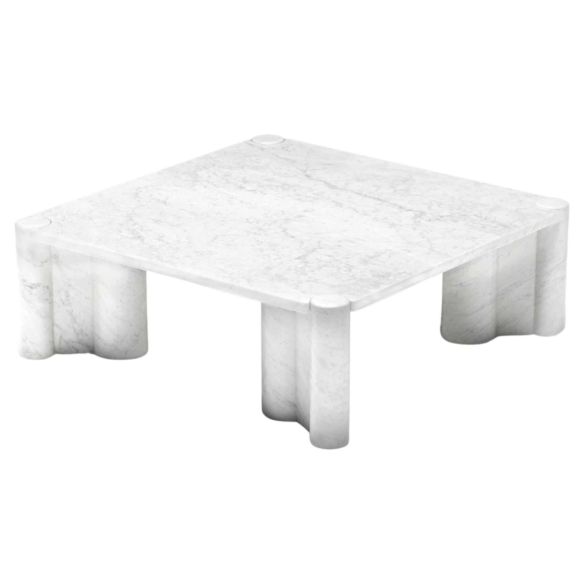 ‘Jumbo’ Coffee Table in Rosso Alicante Marble Attributed to Gae Aulenti ...