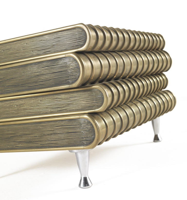 21st Century Book Side Table in Wood For Sale at 1stDibs
