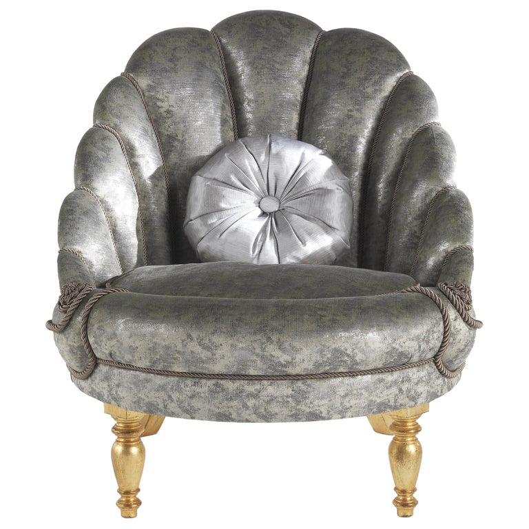 Jumbo Collection La Grande Dame Armchair in Wood and Fabric For Sale at ...