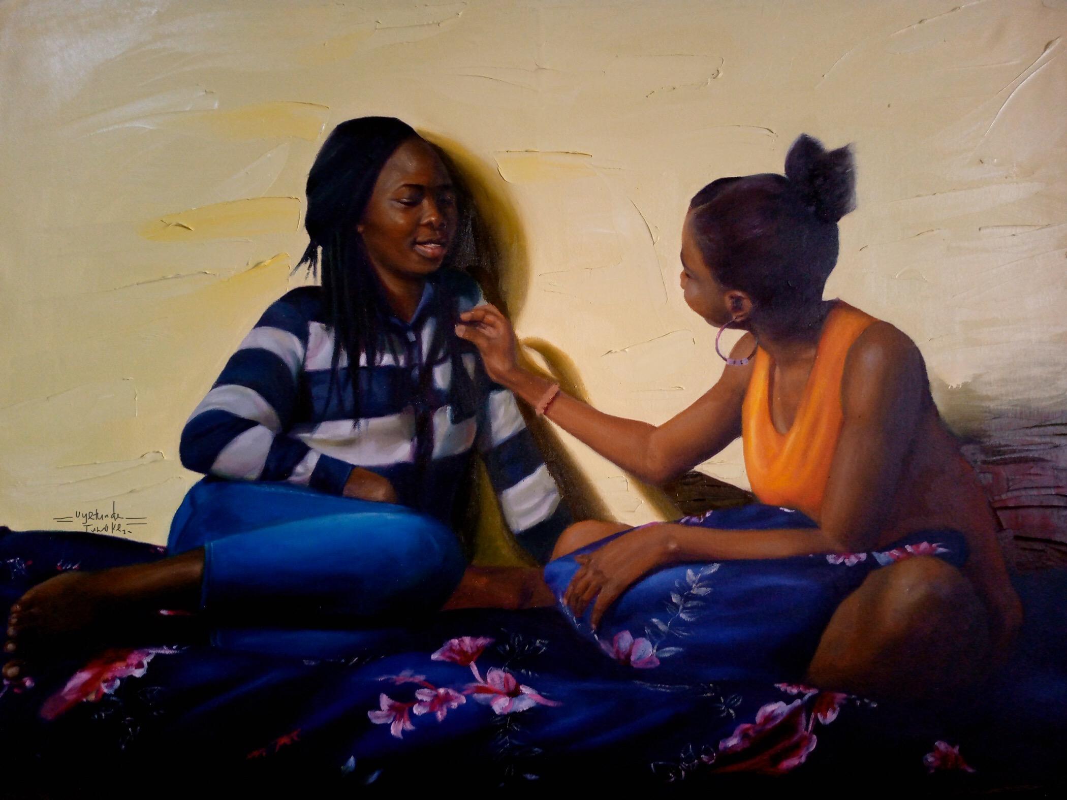 Jumoke Oyetunde - Flame of Passion For Sale at 1stDibs