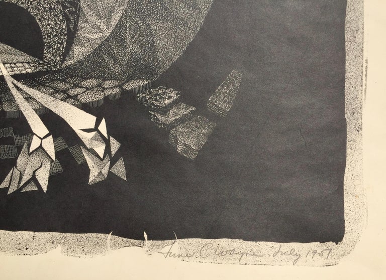 June Wayne - Tunnel /Target For Sale at 1stDibs