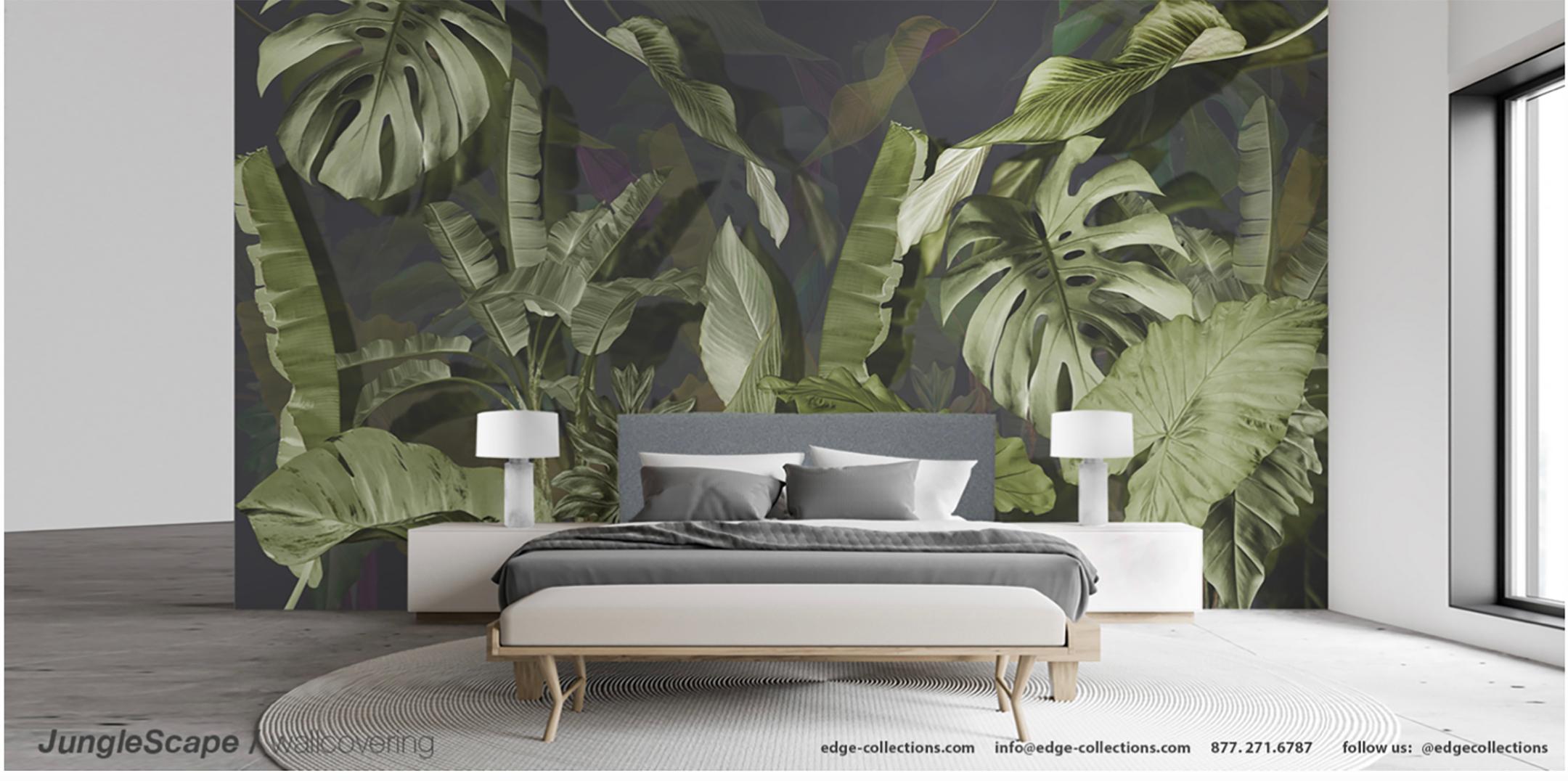 EDGE Collections JungleScape Verde; a whimsical nod to endless Summers ...