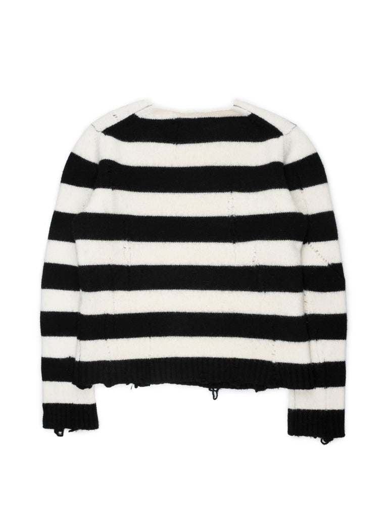 Junya Watanabe AW2014 Distressed Striped Sweater For Sale at 1stDibs ...