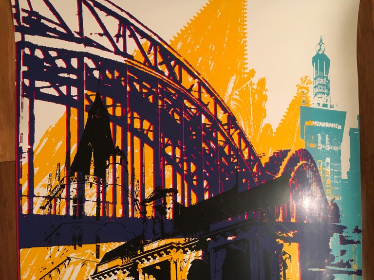 Jurgen Kuhl - Cologne Collage ScreenPrint by Jurgen Kuhl For Sale at ...