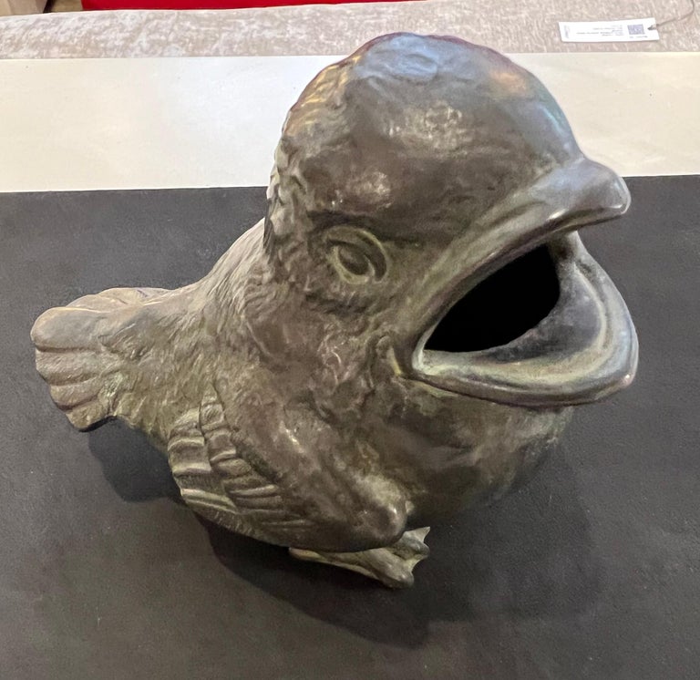 Just Andersen Bronze Bird Sculpture Art Deco Danish, 1920 For Sale at ...