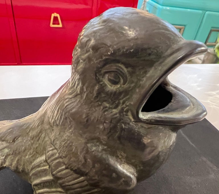 Just Andersen Bronze Bird Sculpture Art Deco Danish, 1920 For Sale at ...