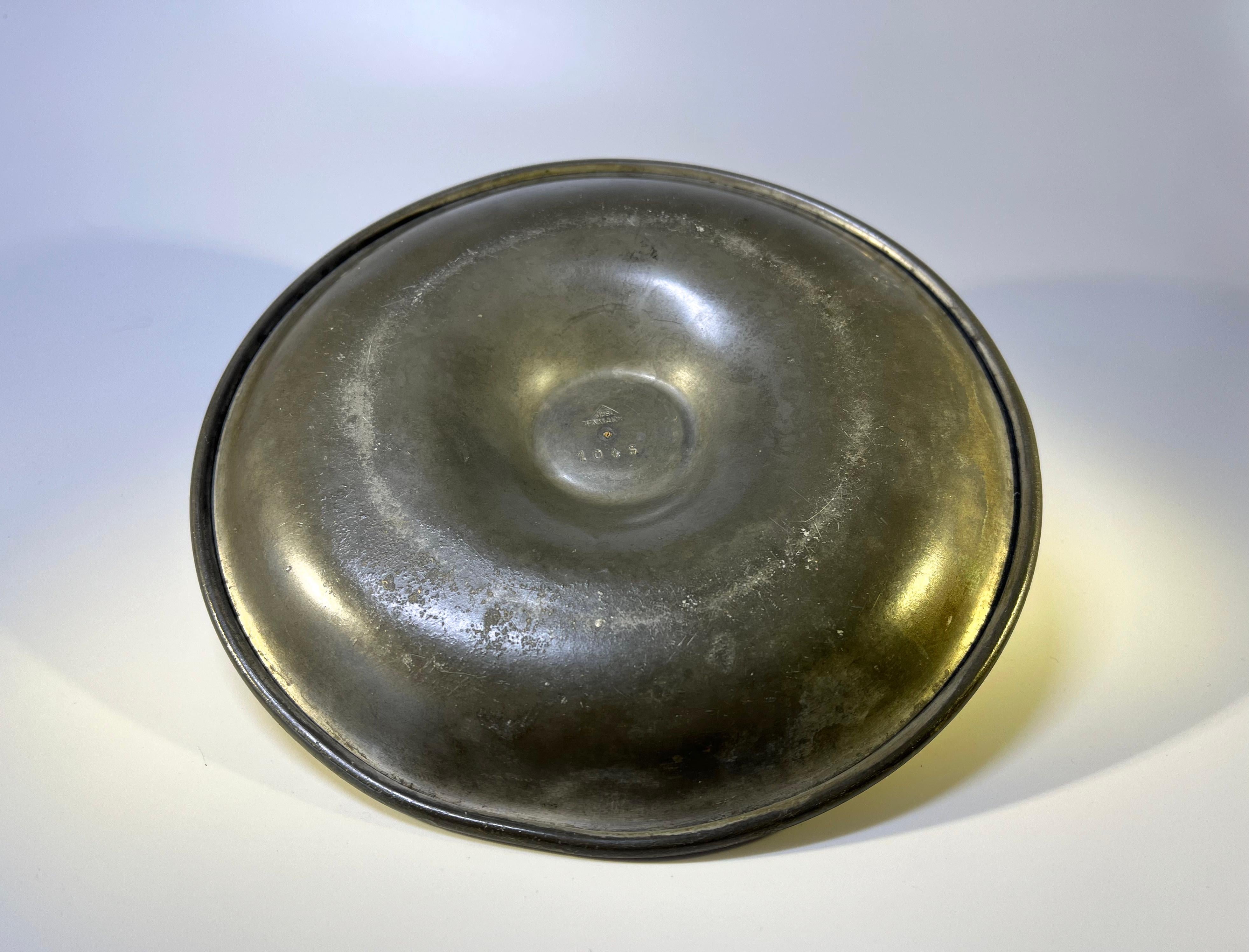 Just Andersen, Denmark 1930s Pewter Art Deco Resting Fawn Vide Poche ...