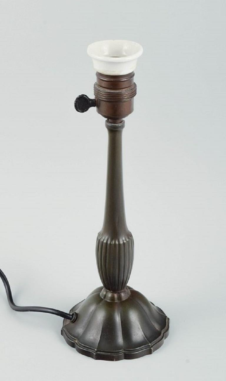 Just Andersen, Table Lamp in Disco Metal, Model D56, 1930s/40s For Sale ...