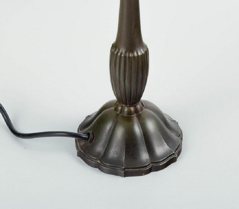 Just Andersen, Table Lamp in Disco Metal, Model D56, 1930s/40s For Sale ...