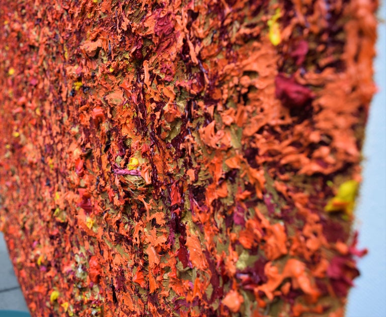 Justin Brown - Molten, Mixed Media on Canvas For Sale at 1stDibs