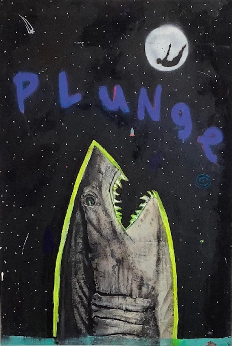 Justin Lyons - Heart First (collab w. Gnarley Harley) For Sale at 1stDibs