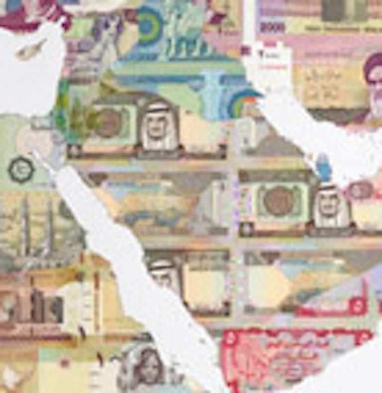 Justine Smith - Money Map of Africa, limited edition artwork ...