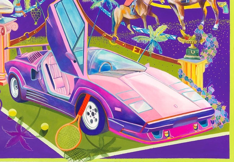 Justyna Kisielewicz - Young Gun / Lamborghini and Hermes scarf pistol ...