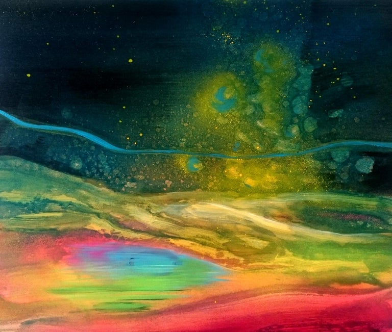 Justyna Pennards-Sycz - Red Desert Water - Expressionism, Underwater ...