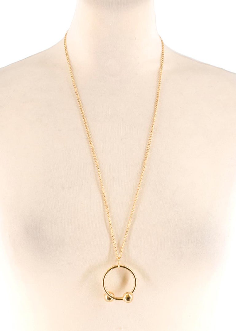 JW Anderson Pierce Pendant Necklace at 1stDibs