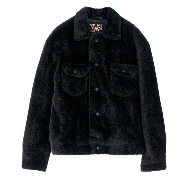 JW Anderson X Asap Rocky And Awge Teddy Fur Jacket US 6 at 1stDibs ...