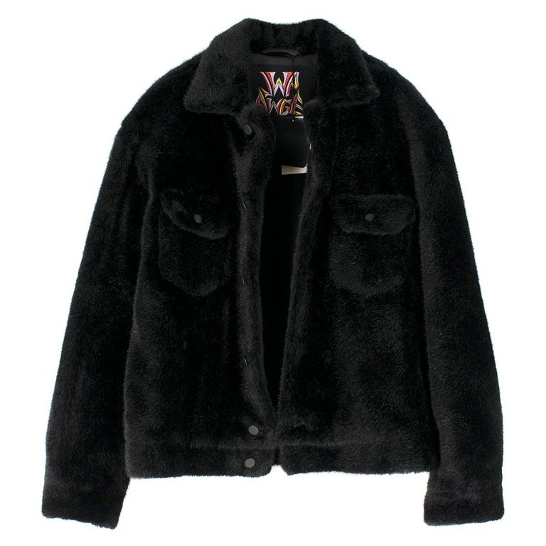 JW Anderson X Asap Rocky And Awge Teddy Fur Jacket US 6 at 1stDibs ...