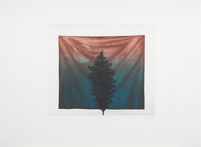 K.B. (Kyu-Baik ) Hwang - Tree and Handkerchief For Sale at 1stDibs