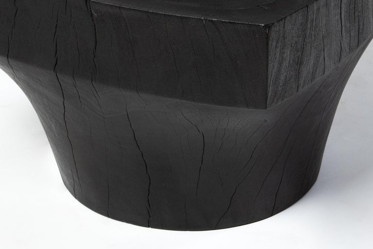 K Chair in Hand Carved Salvaged Almendro Wood by Reynold Rodriguez For ...