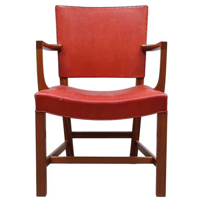 Kaare Klint the "Red Chair" for Rud Rasmussen Model 3758 For Sale at ...