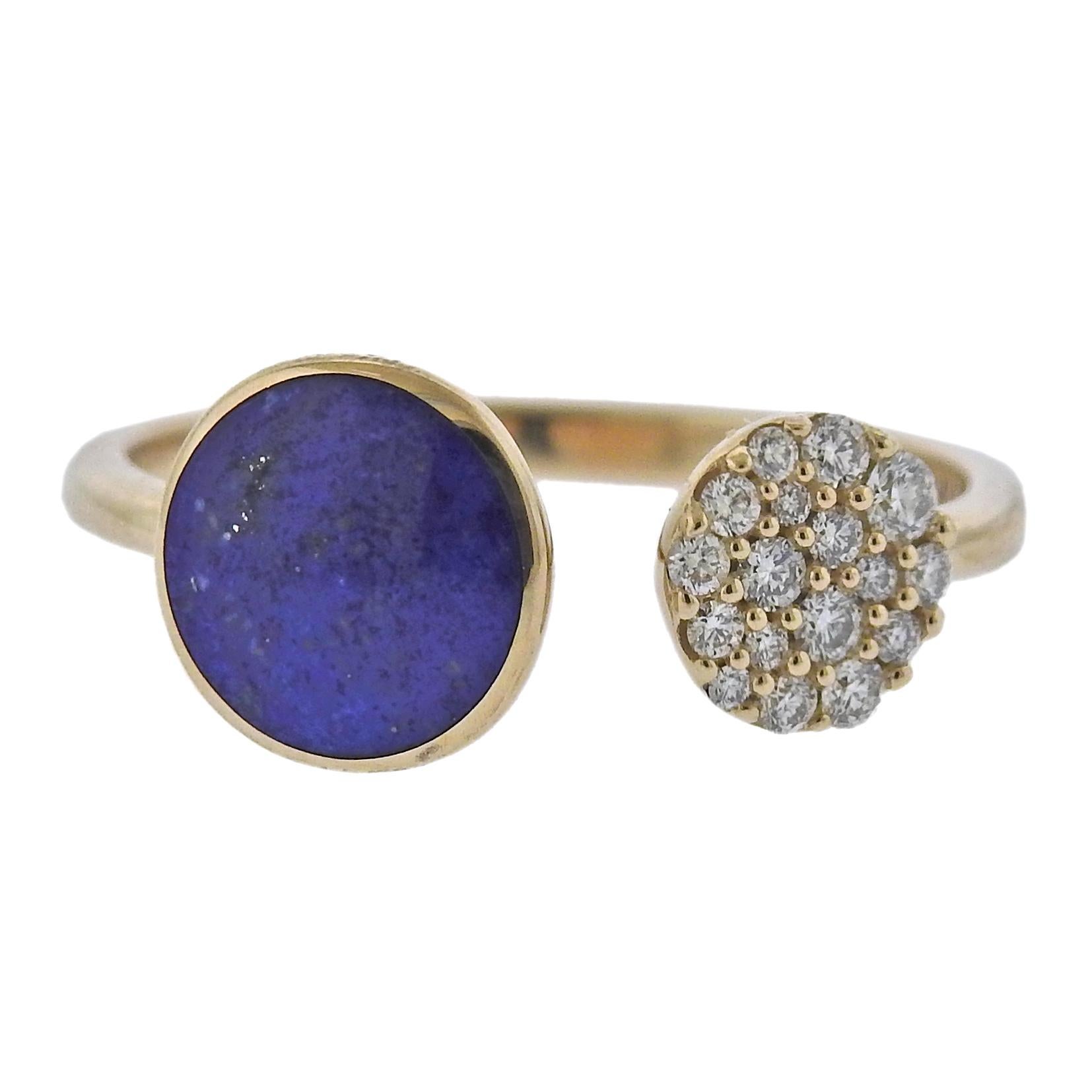 Kabana Lapis Lazuli and Opal Dome Ring For Sale at 1stDibs | kabana ...