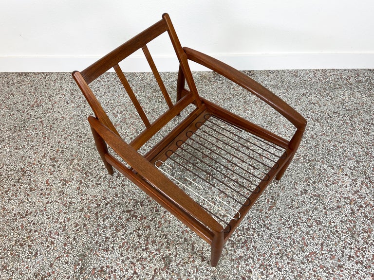 Kai Kristiansen Paper Knife Chair in Teak for Magnus Olesen For Sale at ...