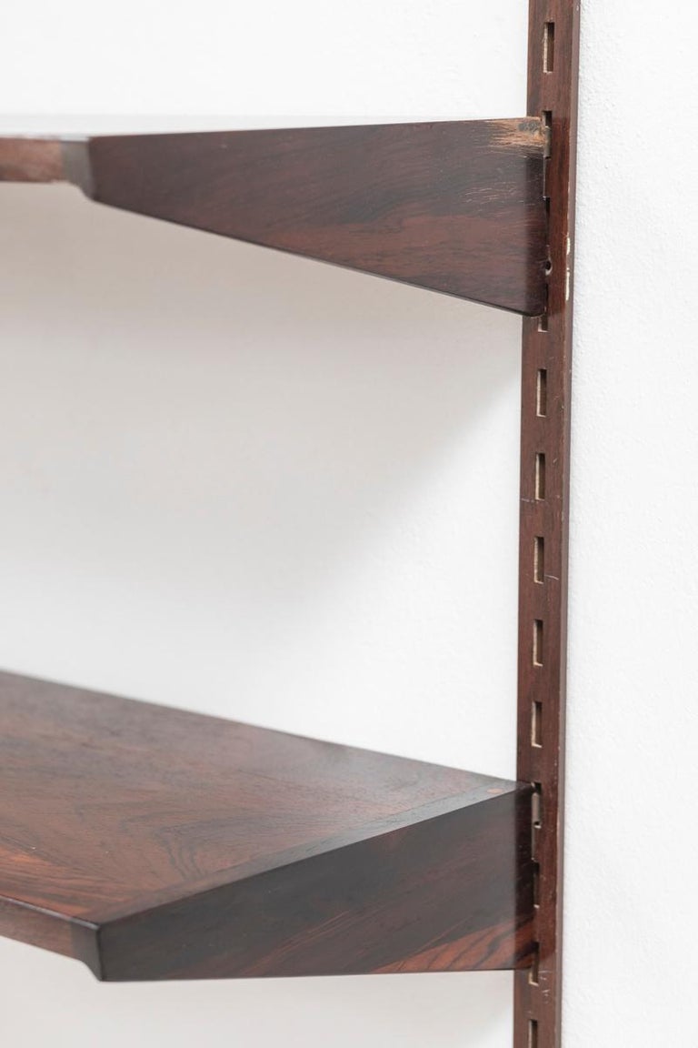 Kai Kristiansen 5-Piece Wall Unit in Rosewood, Denmark, 1960s For Sale ...