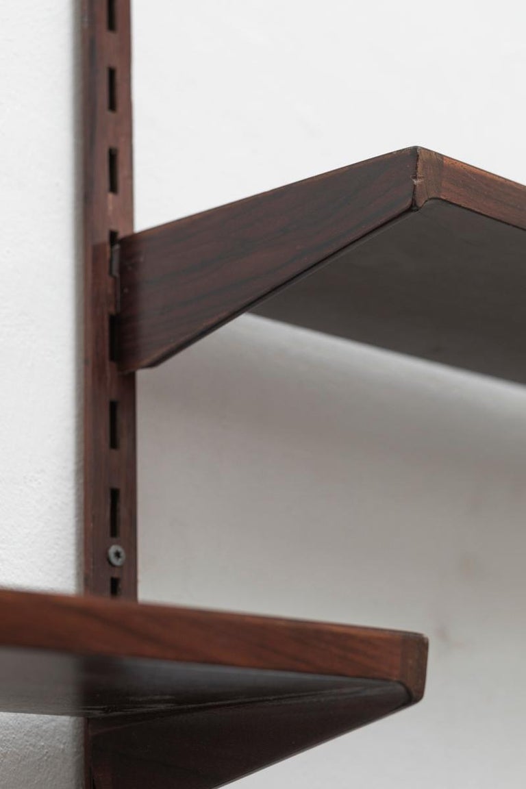 Kai Kristiansen 5-Piece Wall Unit in Rosewood, Denmark, 1960s For Sale ...