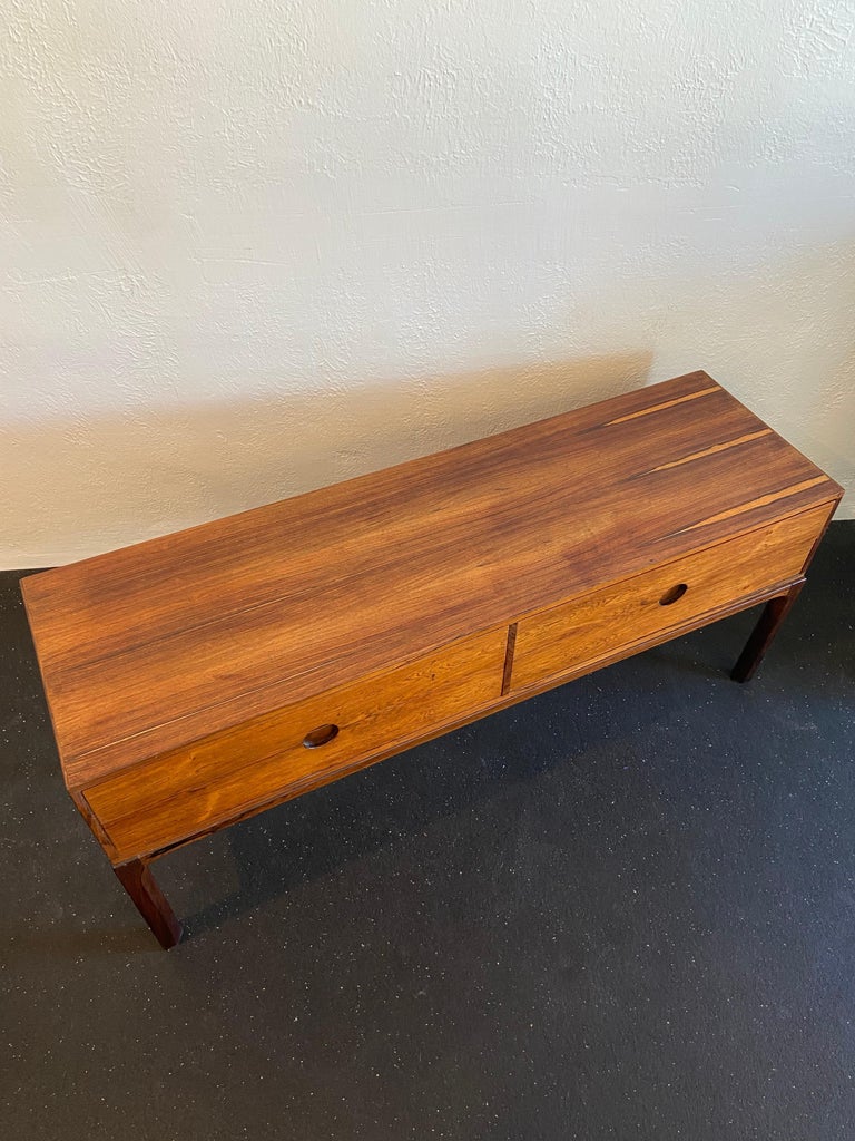 Kai Kristiansen Diminutive Rosewood Chest of Drawers For Sale at 1stDibs