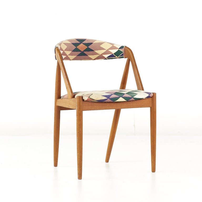 Kai Kristiansen Mid Century Danish Model 31 Teak Dining Chairs, Set of ...