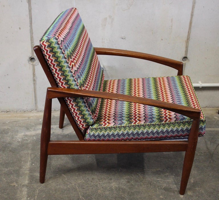 Kai Kristiansen Paper-Knife Chair, Easy Chair Teak at 1stDibs