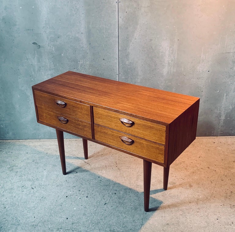 Kai Kristiansen Teak Sideboard, Denmark, 1960s at 1stDibs