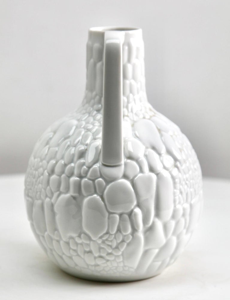 Kaiser Keramic Vase with a Handle Germany' 1960s For Sale at 1stDibs