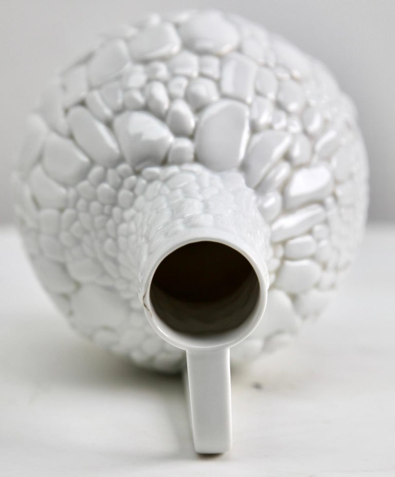 Kaiser Keramic Vase with a Handle Germany' 1960s For Sale at 1stDibs