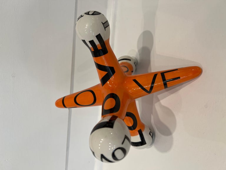 Kaiser Suidan - LOVE Ceramic Jack For Sale at 1stDibs