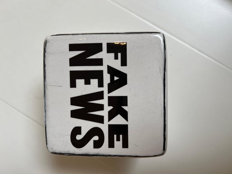 Kaiser Suidan - Ceramic Cube For Sale at 1stDibs