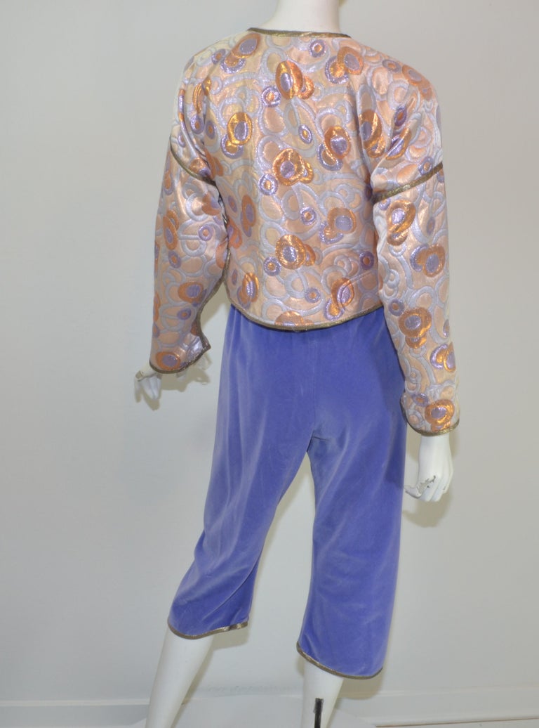 Kaisik Wong 4 Piece Obiko Art to Wear Gaucho Pants Ensemble For Sale at ...