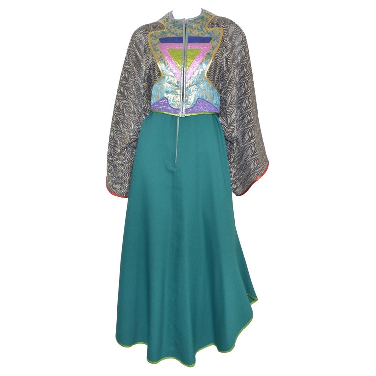 Kaisik Wong, Obiko Art to Wear Ensemble with Jacket and Dress For Sale ...