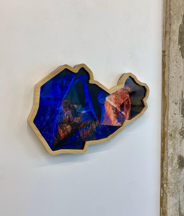 Kalee Appleton (American) - High Mountains (Blue and Orange ...