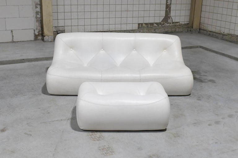 Kali Sofa + Poof, Michel Ducaroy, Ligne Roset, Signed For Sale at ...