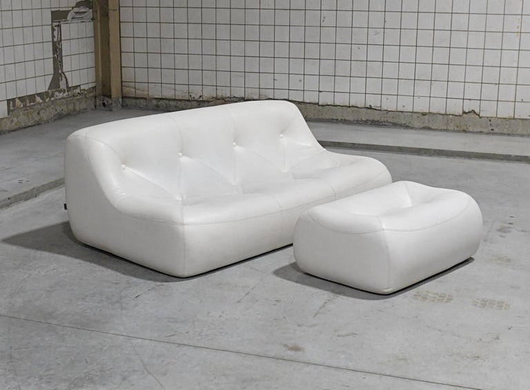 Kali Sofa + Poof, Michel Ducaroy, Ligne Roset, Signed For Sale at ...