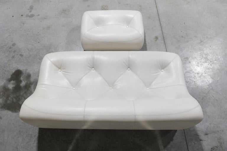 Kali Sofa + Poof, Michel Ducaroy, Ligne Roset, Signed For Sale at ...