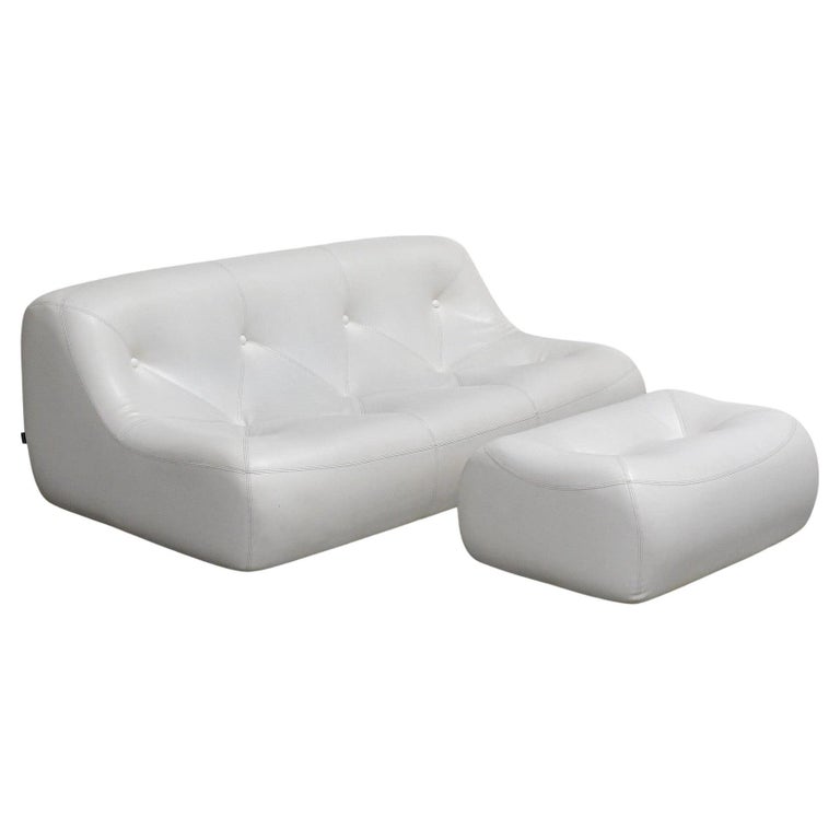 Kali Sofa + Poof, Michel Ducaroy, Ligne Roset, Signed For Sale at ...
