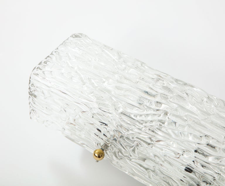 Kalmar Chiseled Glass Sconces For Sale at 1stDibs