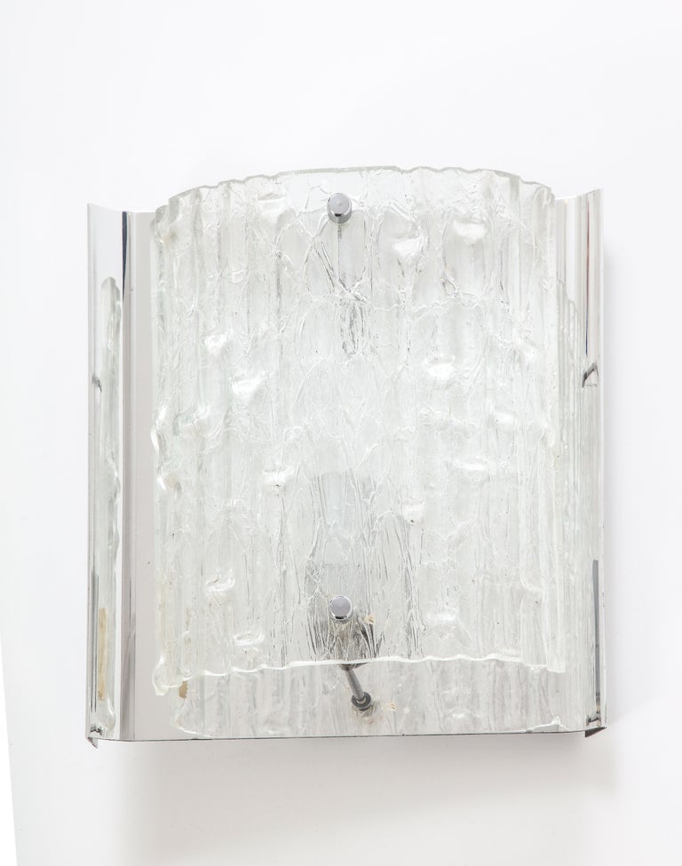 Kalmar Glass Shield Sconces For Sale at 1stDibs