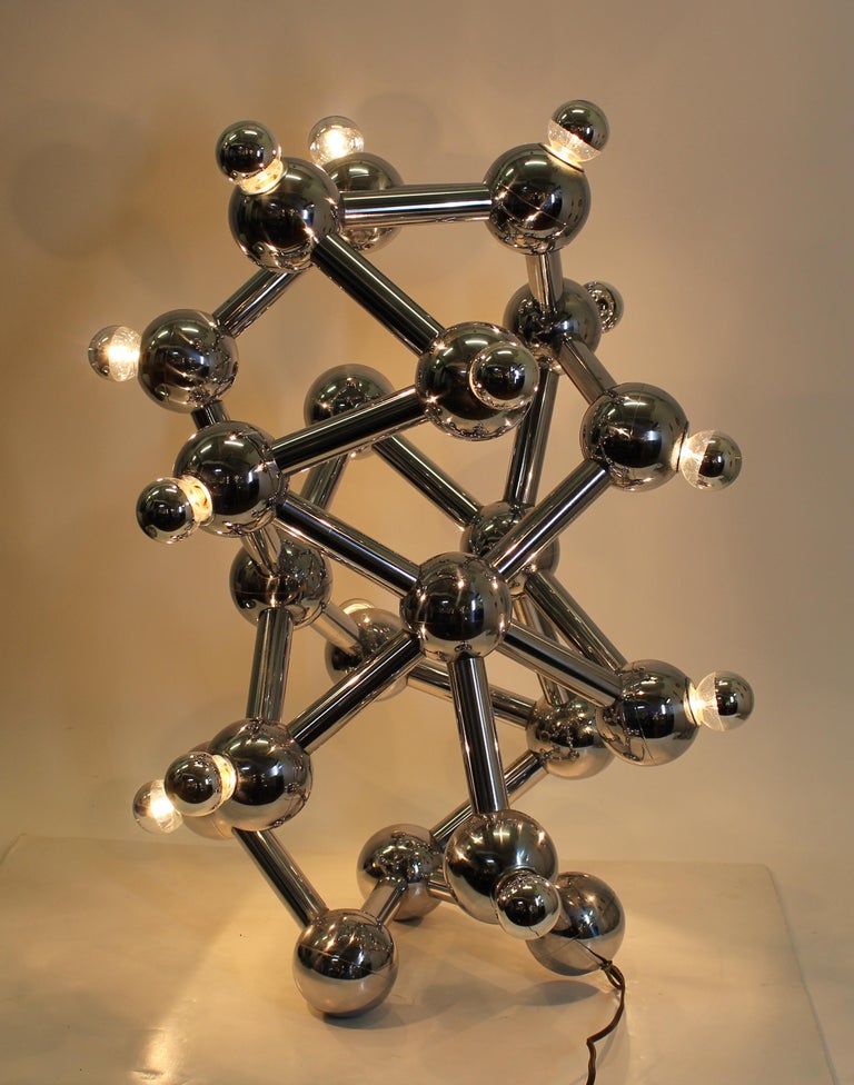 Kalmar Mid-Century Modern Atomic Style 'Sirius' Table Lamp or Pendant ...