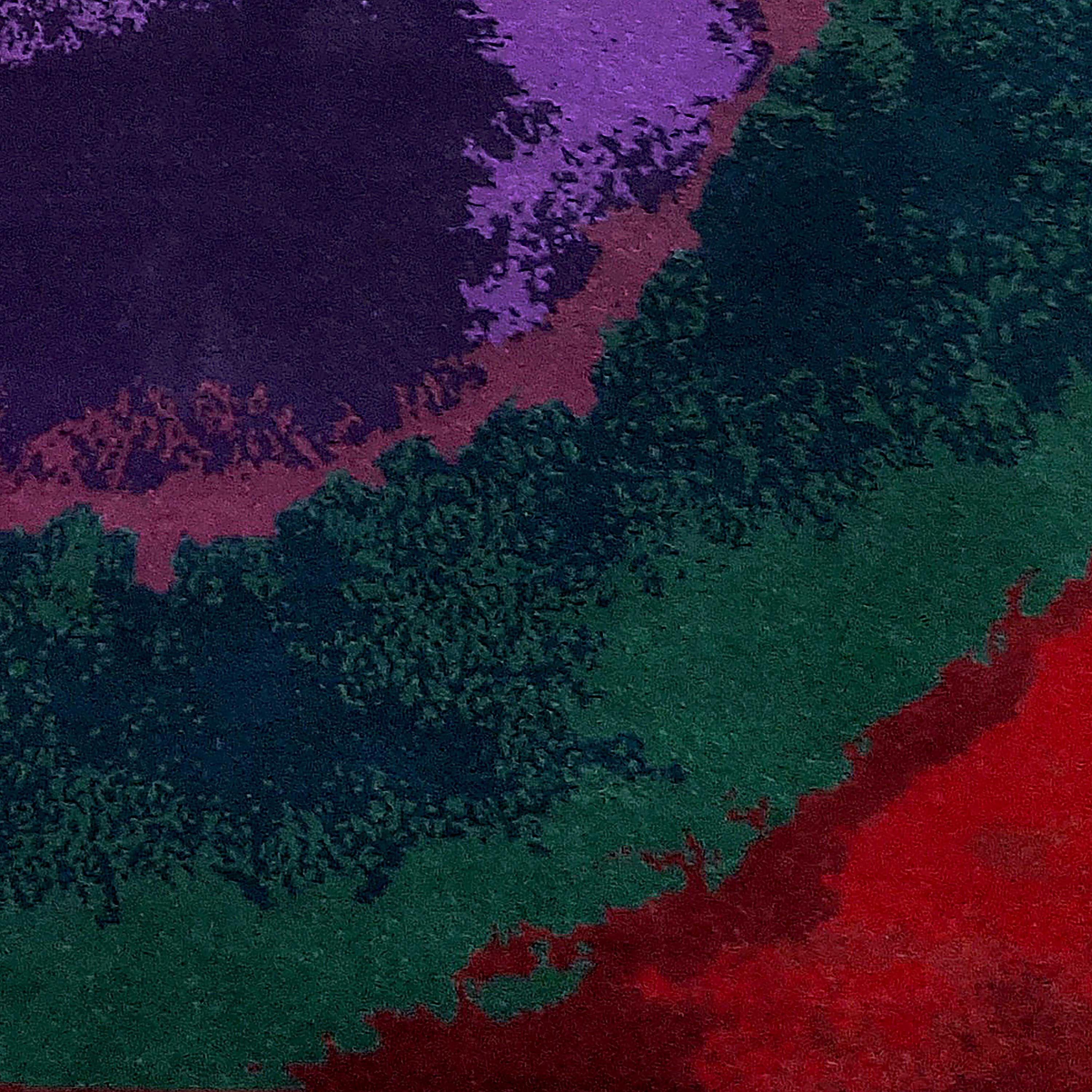 Kandinsky 3 Abstract Painterly Art Rectangle Rug Large Size For Sale at 1stDibs