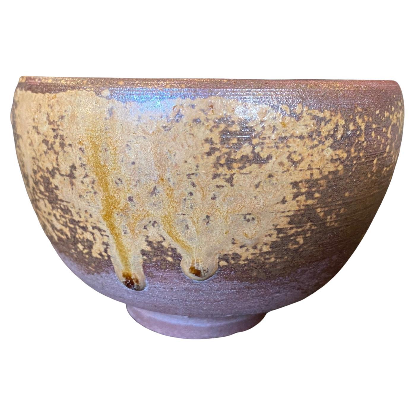 Kaneshige Toyo Japanese National Treasure Signed Bizen Pottery Chawan ...